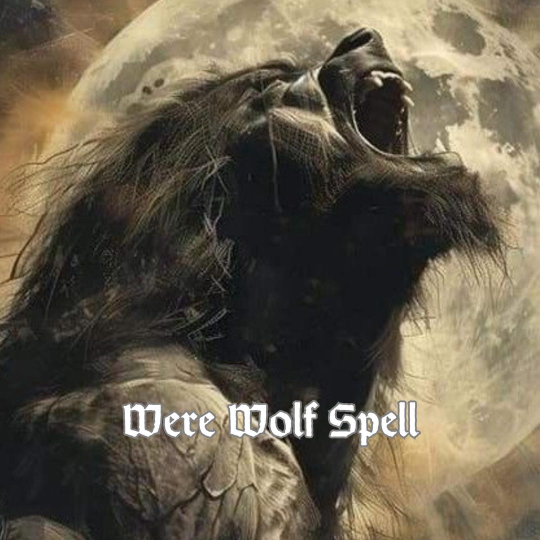 Werewolf Transformation Spell – Unlock Your Inner Wolf, Strength, and ...
