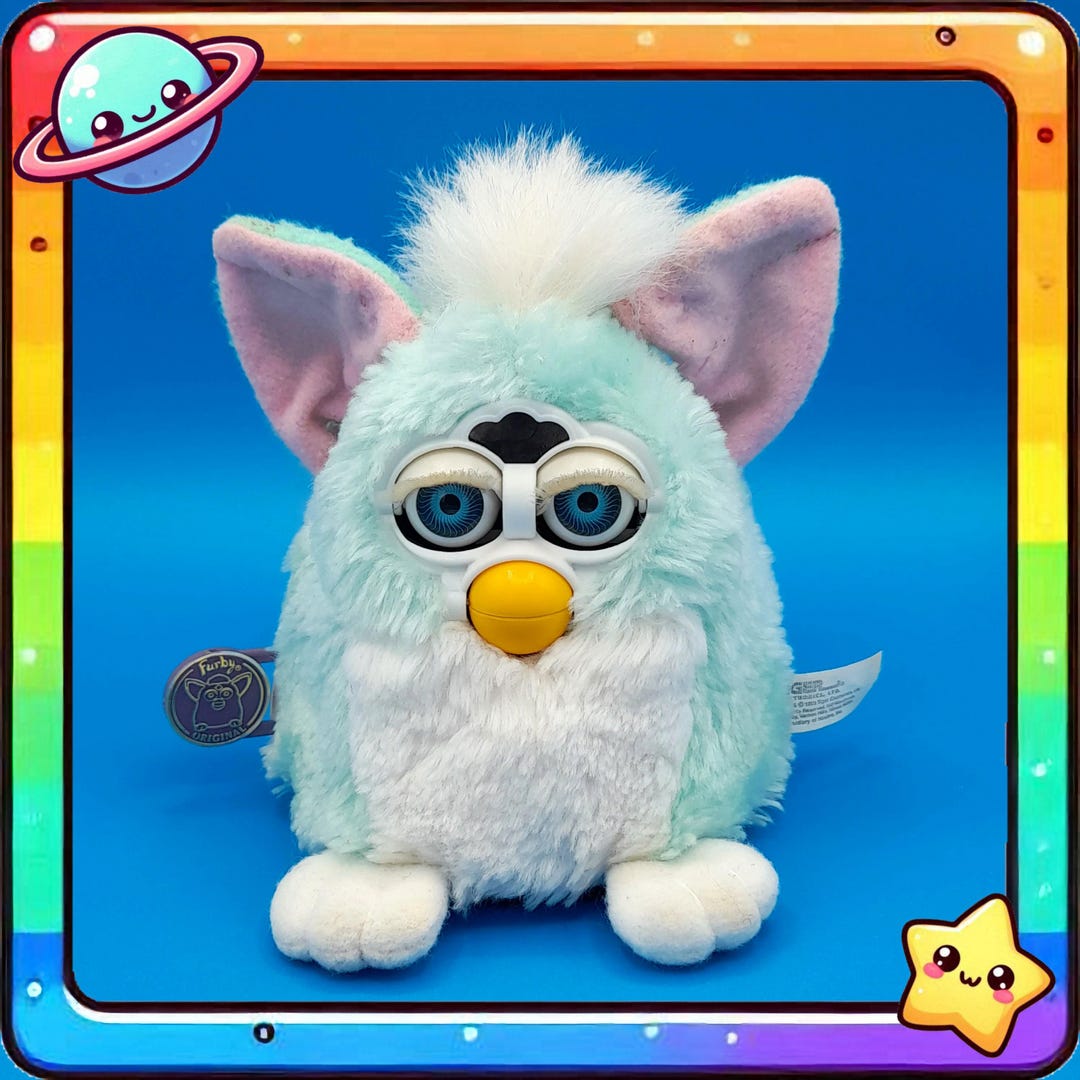 Vintage Furby Mint Baby 1990s Talking Toy - Etsy