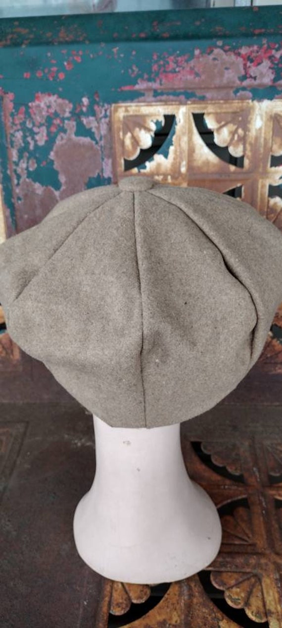 Vintage 1920's inspired Top Pro baker boy hat / news … - Gem