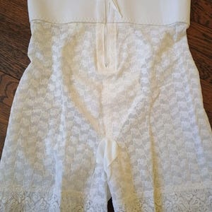 Crown-ette Girdle With Zipper 36/3x White Shapewear Style 13132 - Etsy