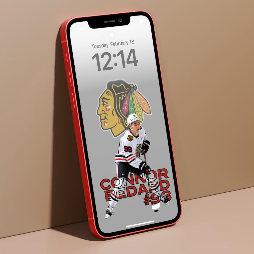 Connor Bedard Digital Download Wallpaper Chicago Blackhawks Poster ...