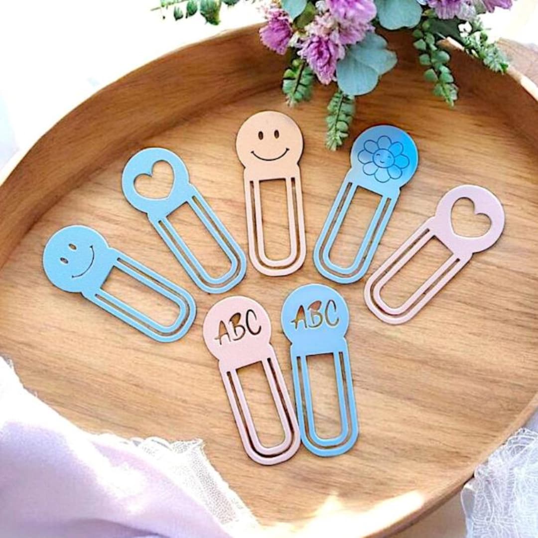 STL 3D Print File Bookmarks, Set of 4, Gift Idea for Children ...