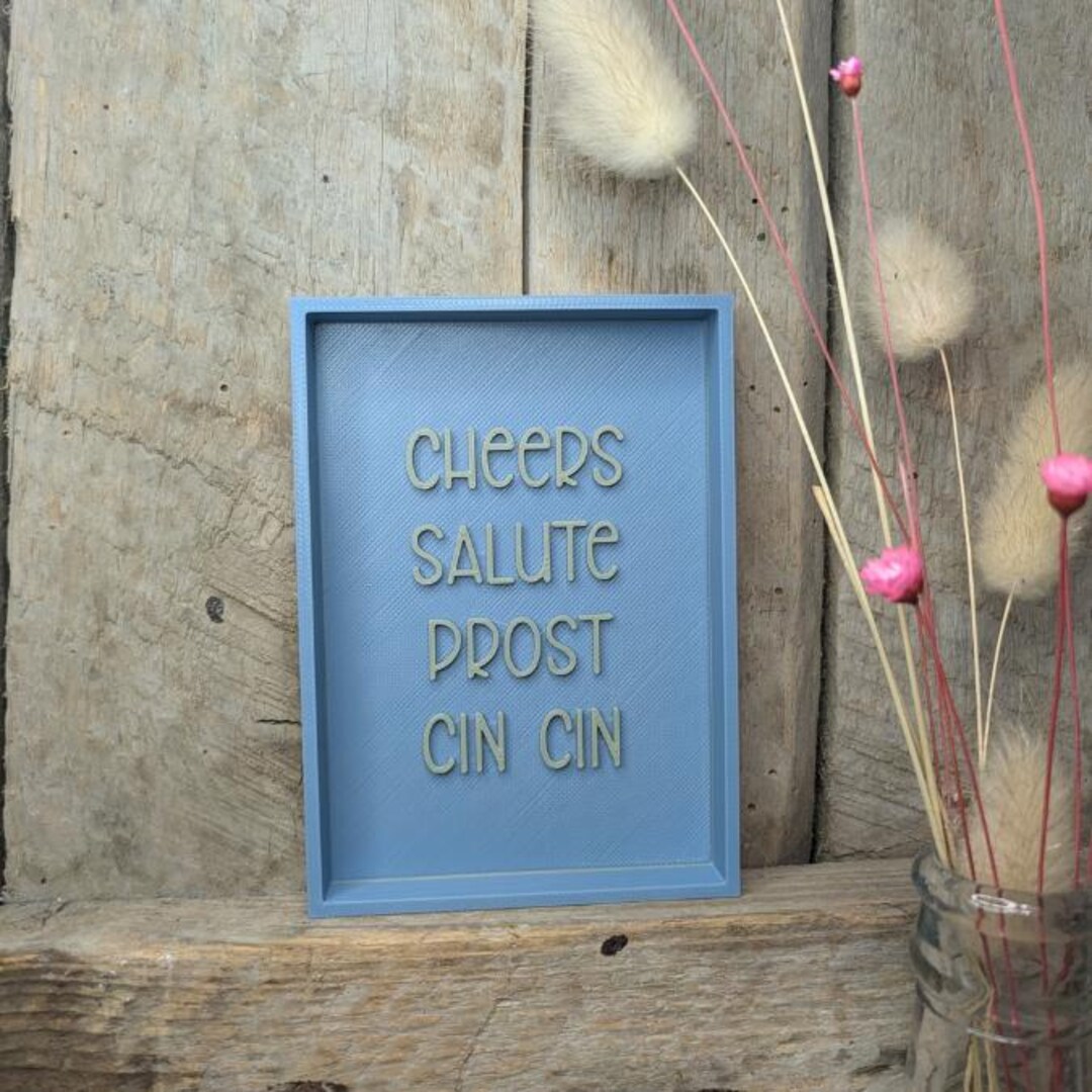 STL 3D Print File for a Display Stand, Sign, Picture Frame, and the ...