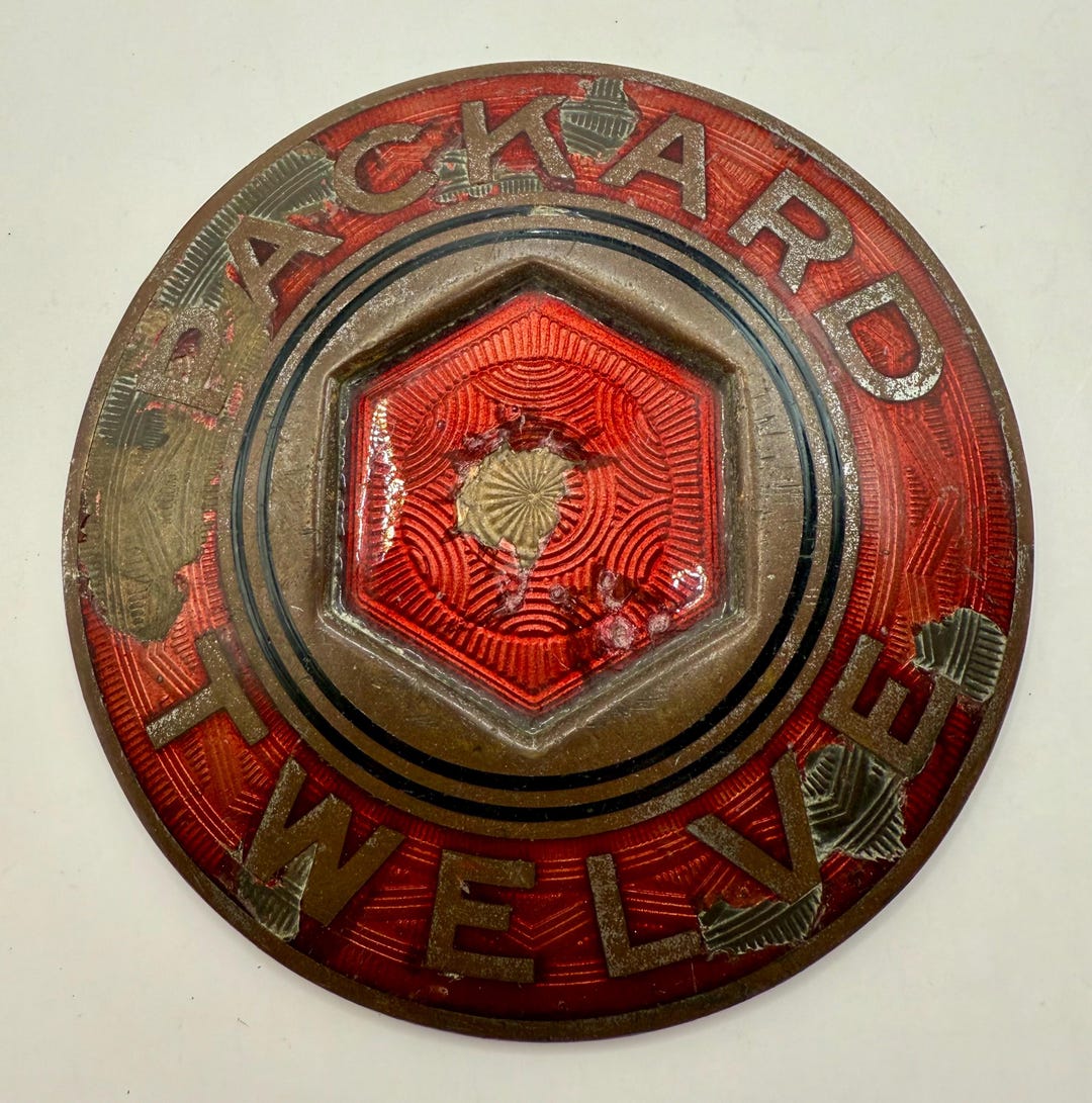 Packard Twelve Car Auto Badge Hubcap - Etsy