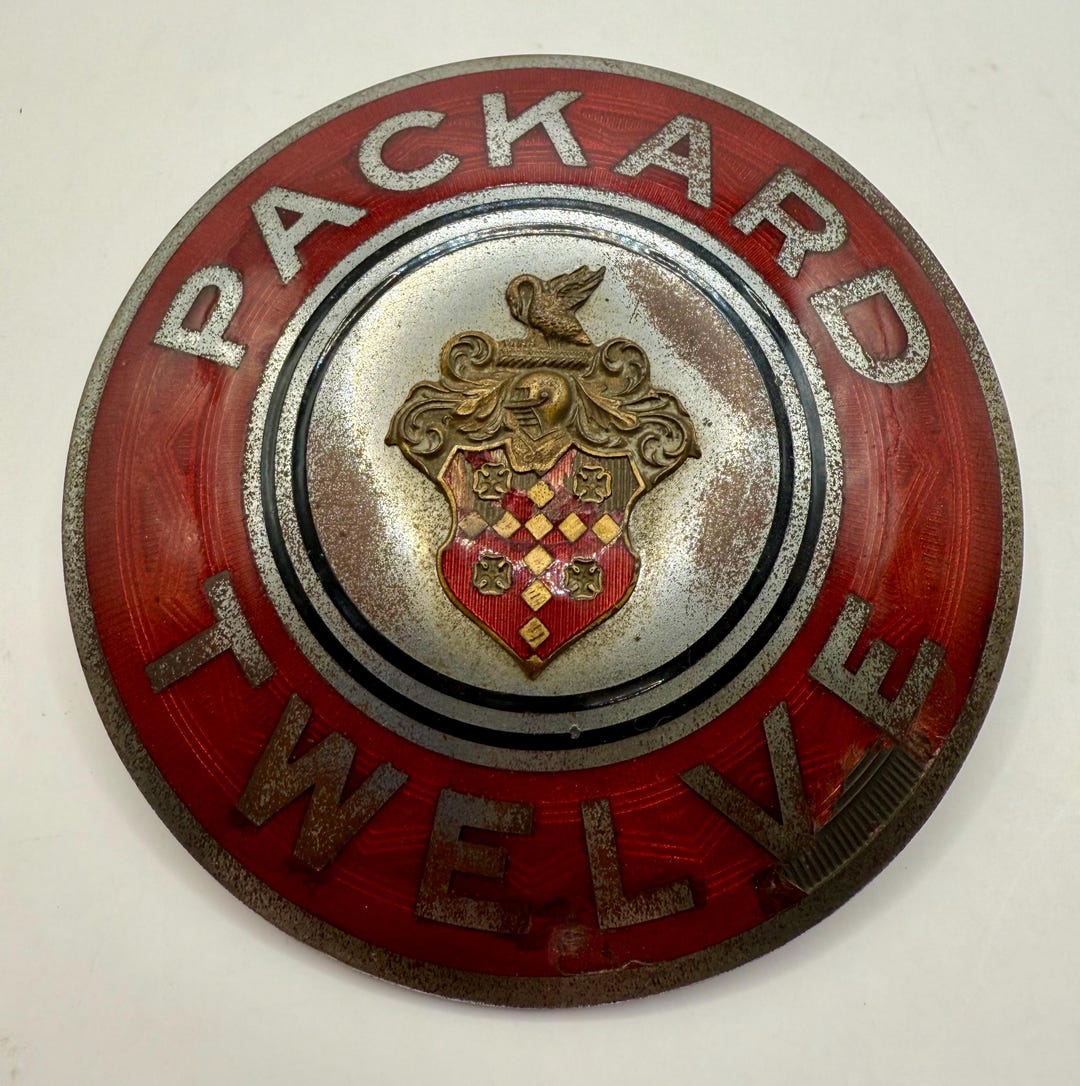 Packard Car Auto Badge Hubcap - Etsy