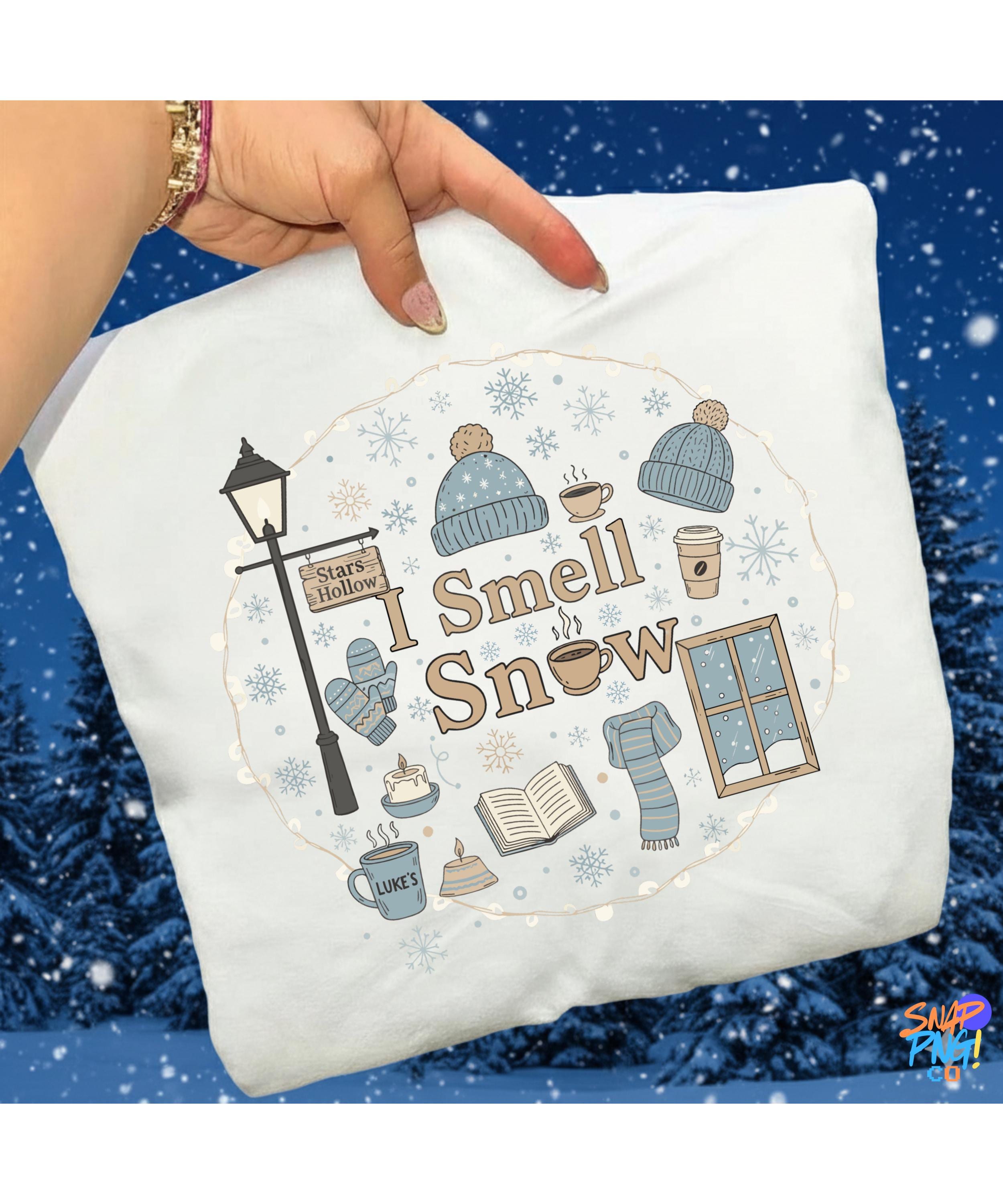 I Smell Snow PNG: Cozy Winter Quote (digital Download) - Etsy