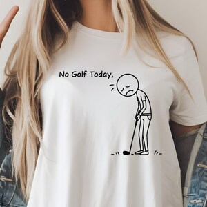 No Golf Today PNG | Funny Minimalist Golf Clipart (digital Download) - Etsy