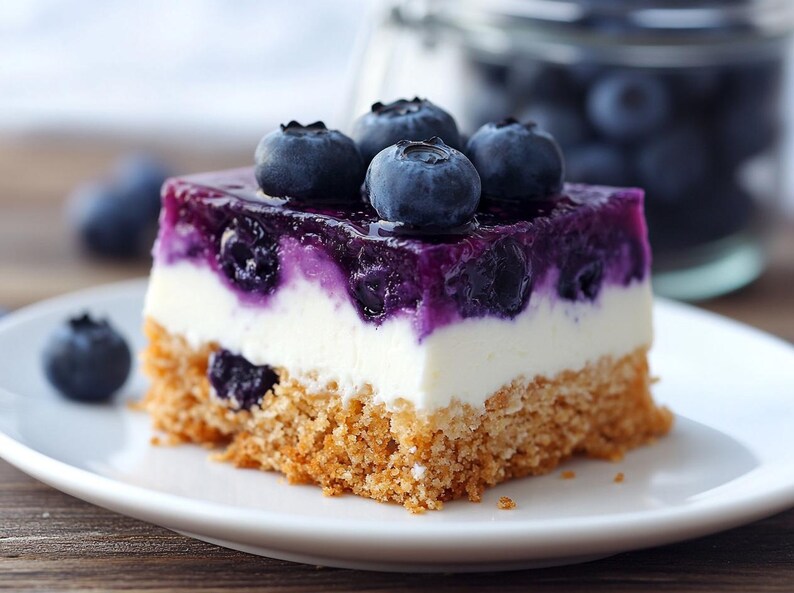 Blueberry Crumb Bars Recipe - Etsy