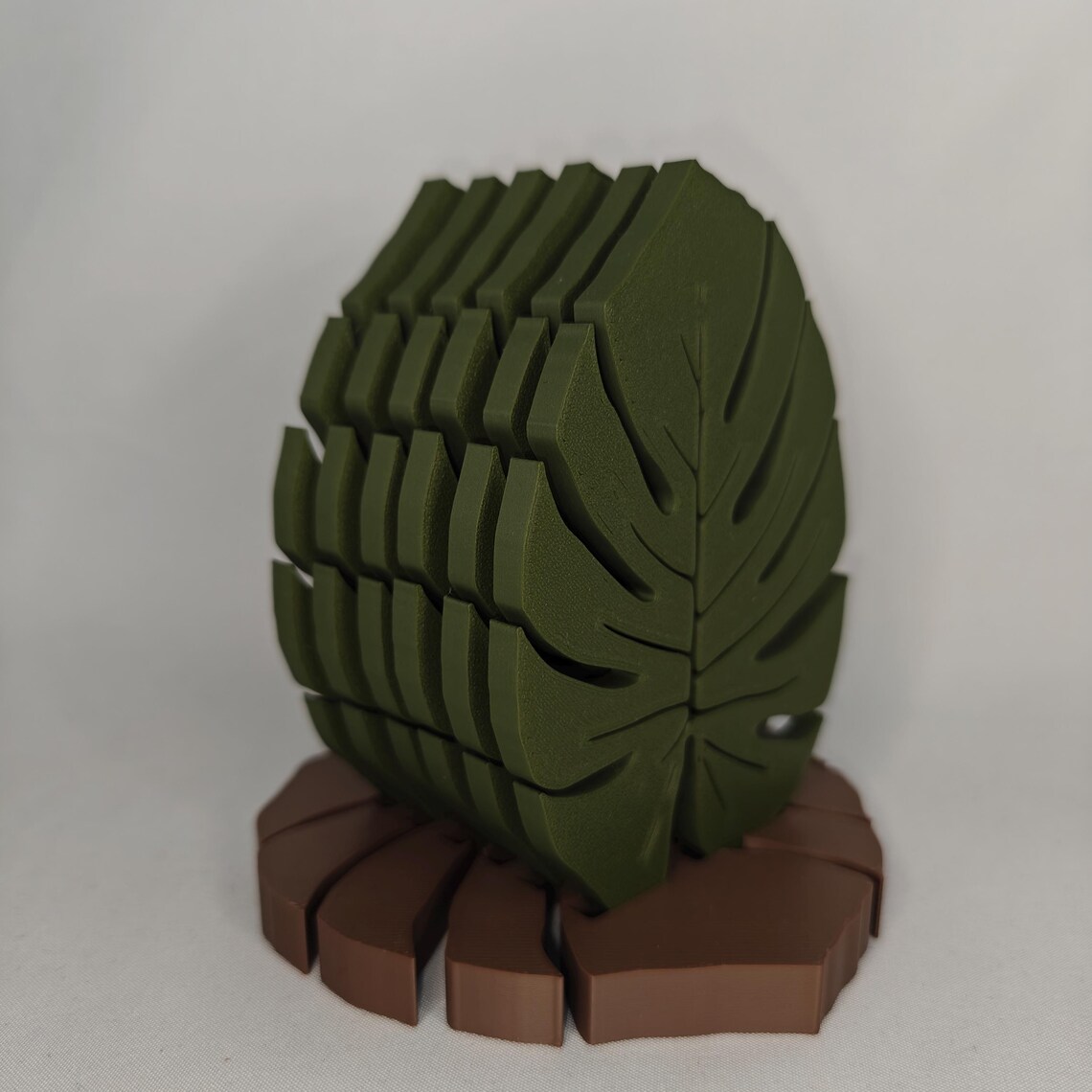 Monstera Leaf Coaster Set | Jungle-inspired Eco-friendly Table Decor - Etsy