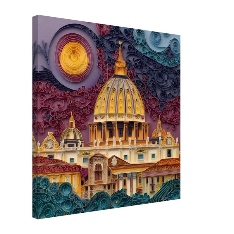 Church Quilling Art - Etsy UK