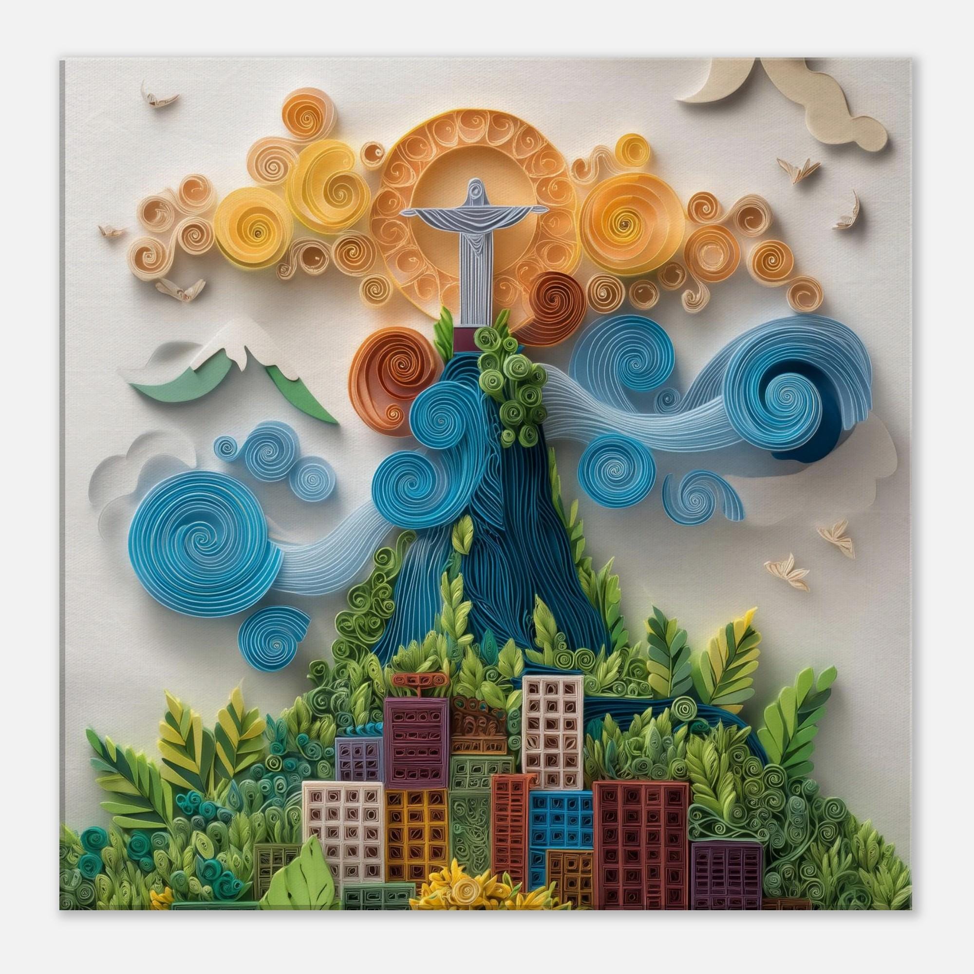 Christ the Redeemer, Paper Quilling Artwork of the Iconic Christ the ...