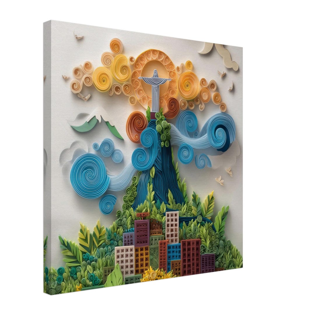 Christ the Redeemer, Paper Quilling Artwork of the Iconic Christ the ...
