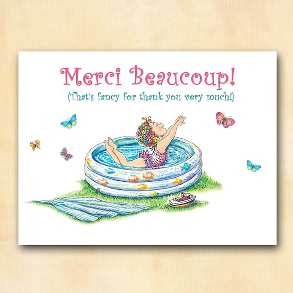 Fancy Nancy Thank - Etsy