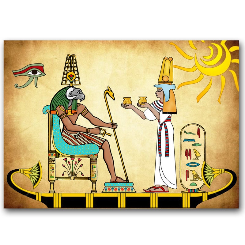 Custom Egyptian Card - Etsy