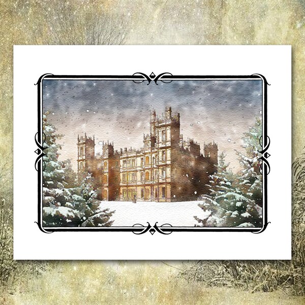 Downton Abbey Cards - Etsy