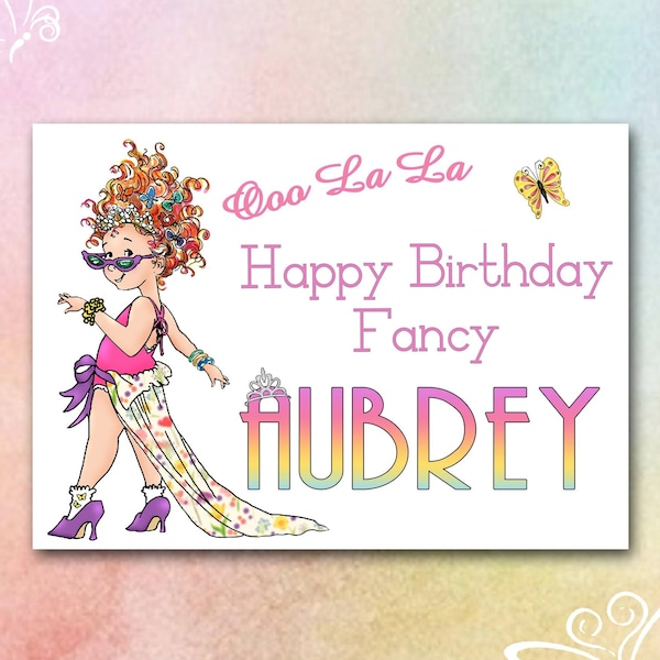 Fancy Birthday Card - Etsy