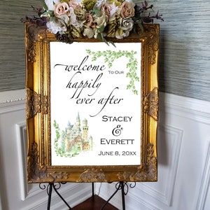 Welcome Sign / Castle Fairy Tale Wedding Shower Birthday - Etsy