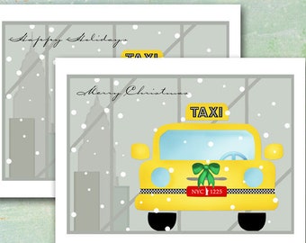 Yellow Cab Taxi | Etsy