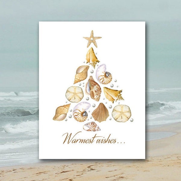 Tropical Christmas Card - Etsy