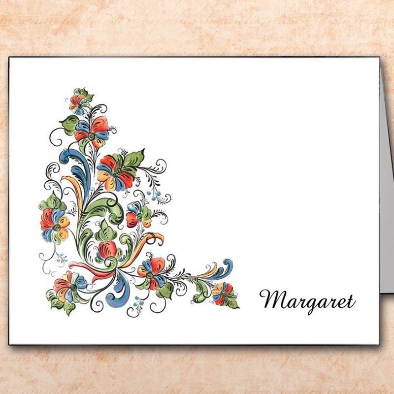 Norwegian Rosemaling - Etsy