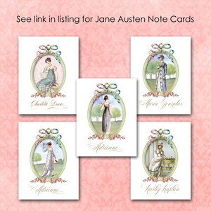 Victorian Note Cards, Personalized Stationery, Horizontal or Vertical ...