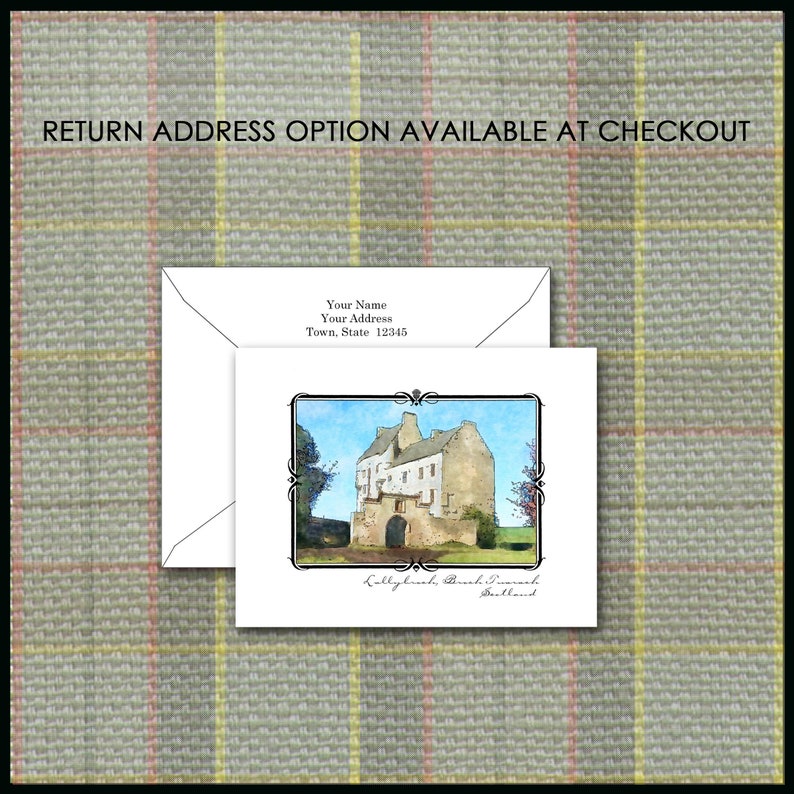 Scottish Castle Note Cards / Midhope Castle Inverness - Etsy