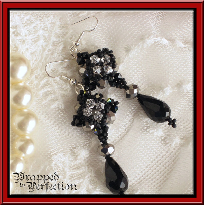 Medici Collection Crystal Earrings Tutorial / Immediate - Etsy