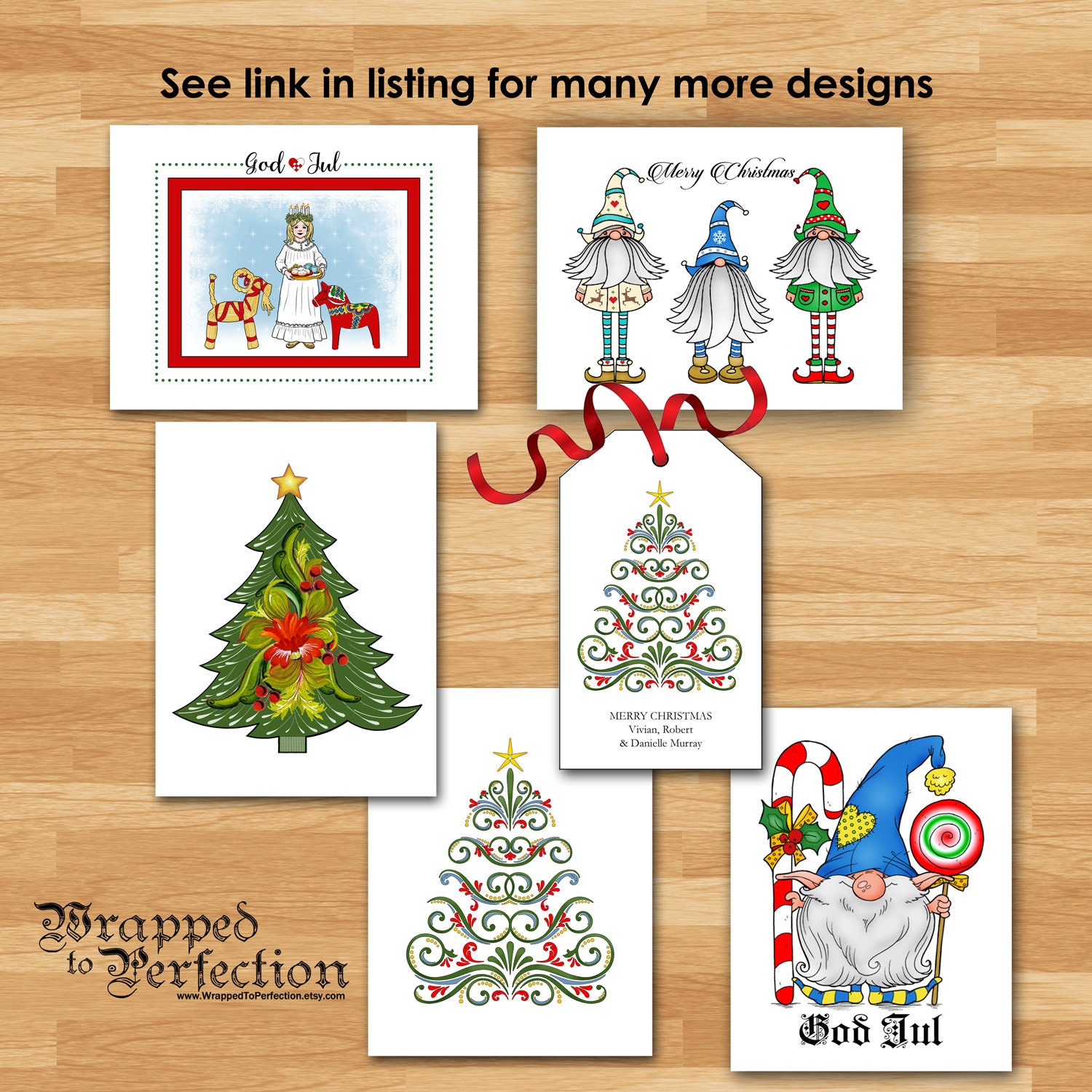 Santa Christmas Tag / From Santa Tag / Instant Download You - Etsy