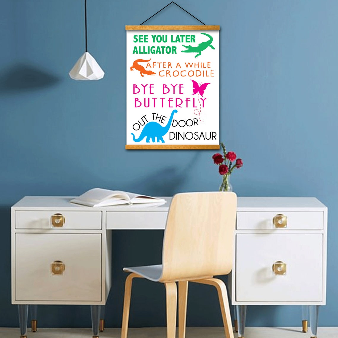 See You Later Alligator Classroom Decor Kid's Poster | Etsy