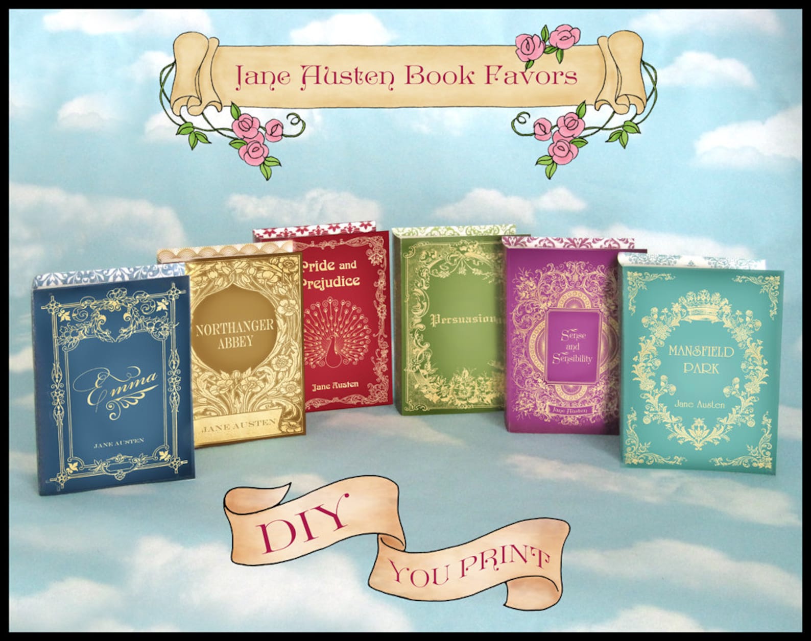 Jane Austen Note Cards: Personalized Victorian Stationery, Set of 10 - Etsy