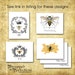Bee Note Card Beehive Personalized Thank You Tell the Bees - Etsy