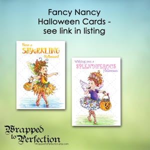 Personalized Fancy Nancy Valentine's Day Flat Cards, 4.25"x5.5 ...
