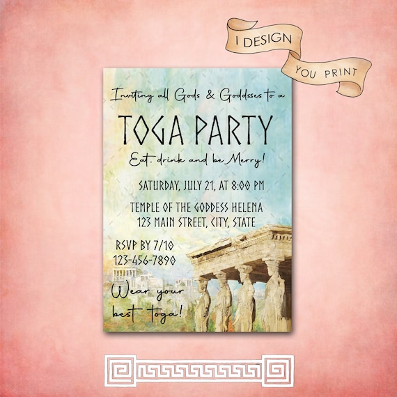 Ancient Greece Invitations