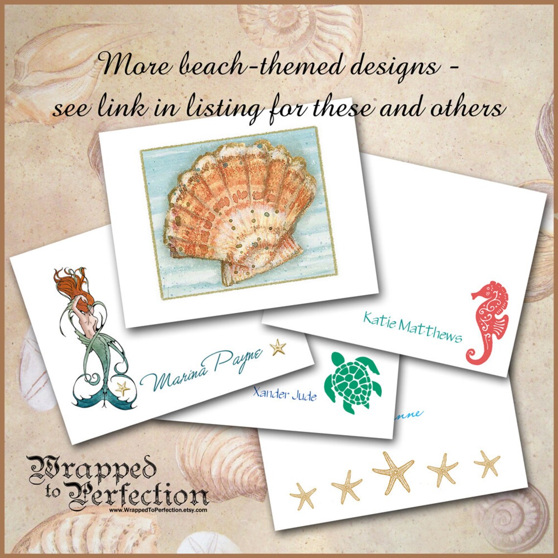 Sea Turtle Note Cards / Personalized Stationery Set of 10 / - Etsy