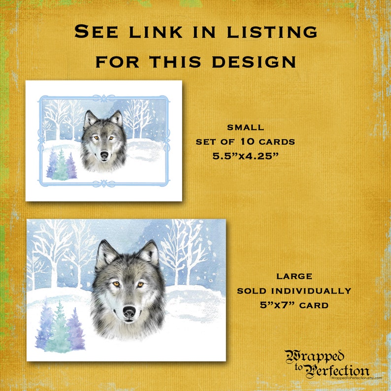 Wolf Birthday Card / 5x7 Masculine Greeting Card / - Etsy