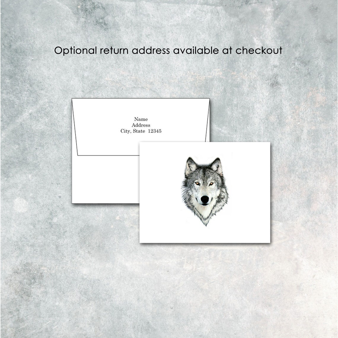 Wolf Note Cards Spirit Animal Wild Animal / Wilderness / | Etsy