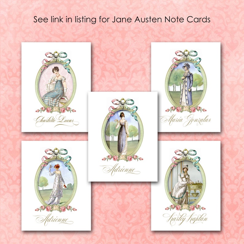 Gibson Girls Note Cards / Plain Personalized or Thank You / - Etsy