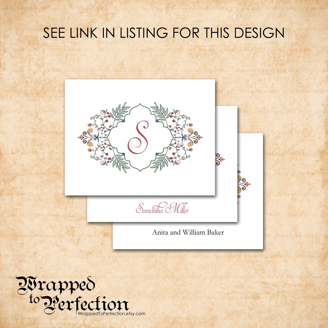 Victorian Note Cards Personalized Stationery Set of 10 - Etsy