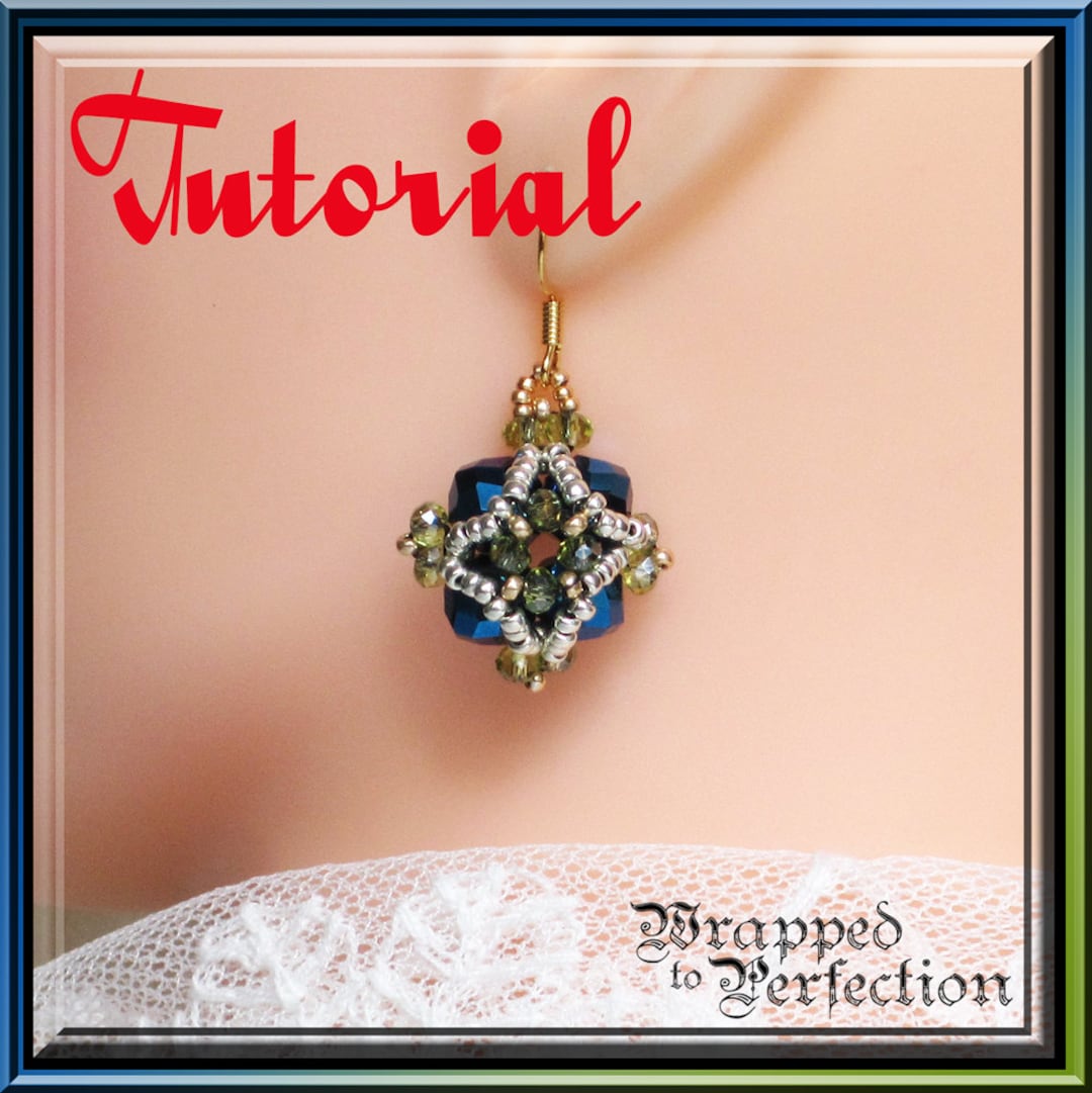 Medici Collection Crystal Earrings Tutorial / Immediate Download / PDF ...