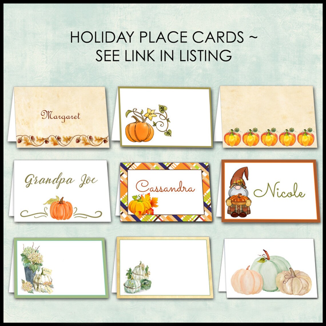 Egyptian Place Cards / God Ra Goddess Hathor / Seating Card | Etsy