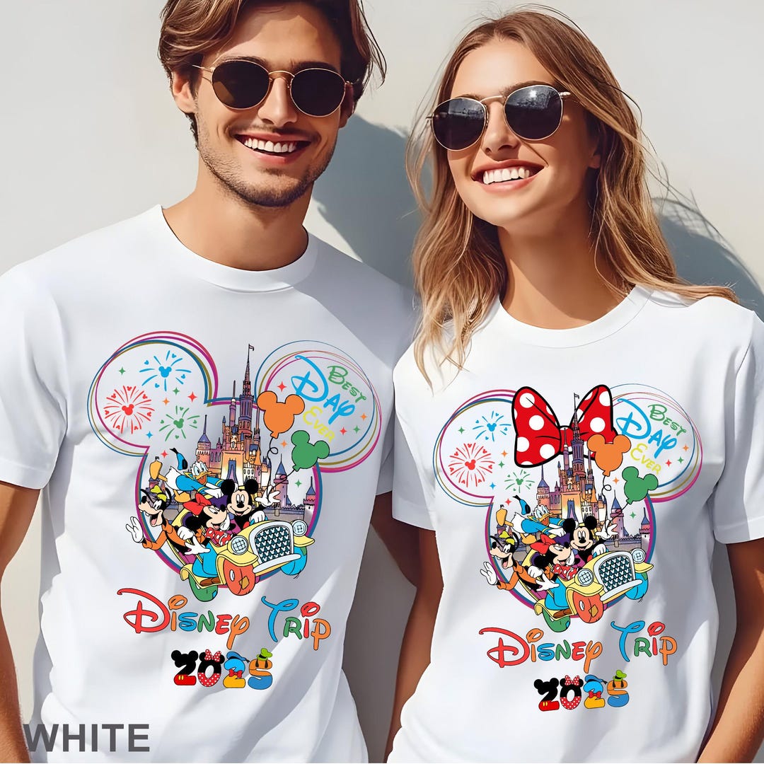 Disney Family Shirt 2025, Mickey and Crew Tee, Disney Vacation Group Shirt, Disneyworld Shirt ...