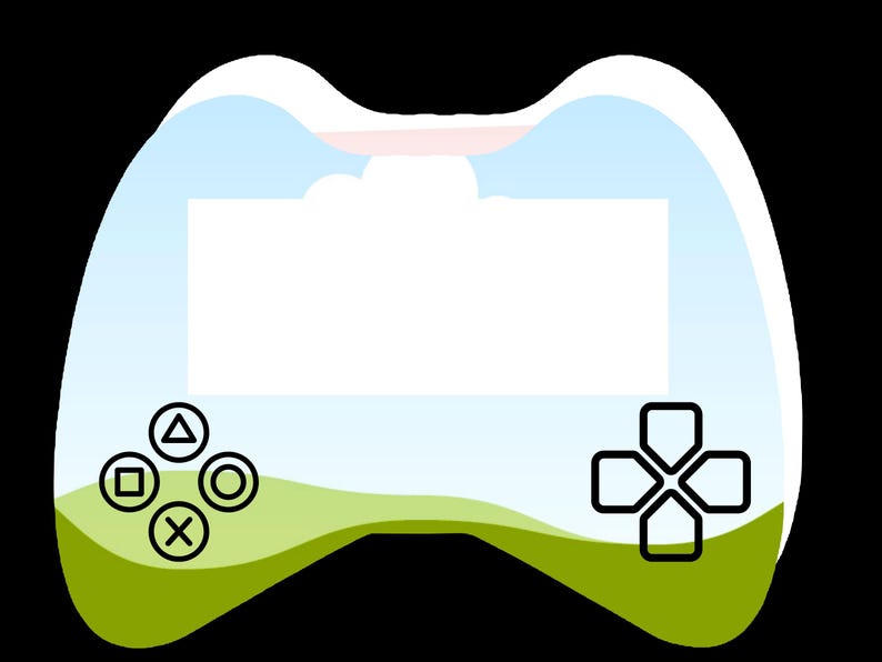 Gamer Controller Gift Box Template | DIY Party Favor (digital Download ...