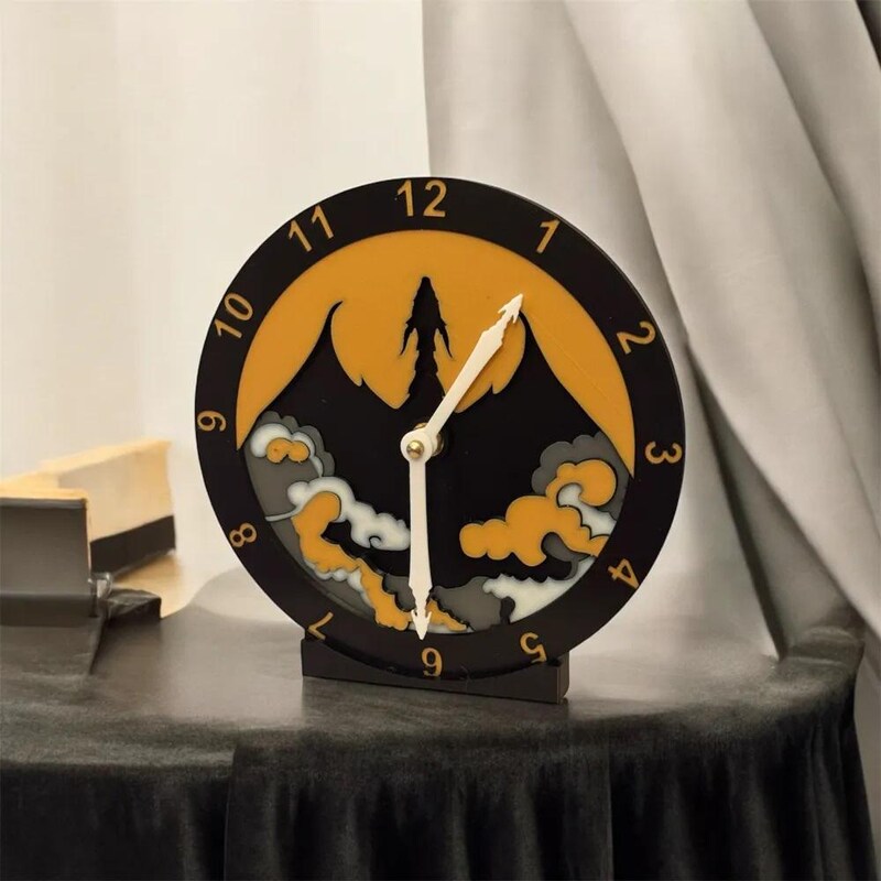 Clock With Wings - Etsy