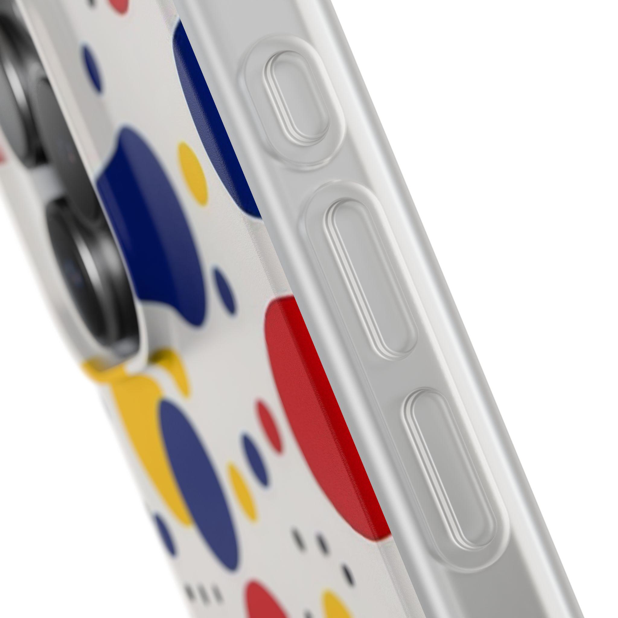 Vibrant Polka Dot Flexi Case, Colorful Phone Cover, Fun Gift for Teens ...
