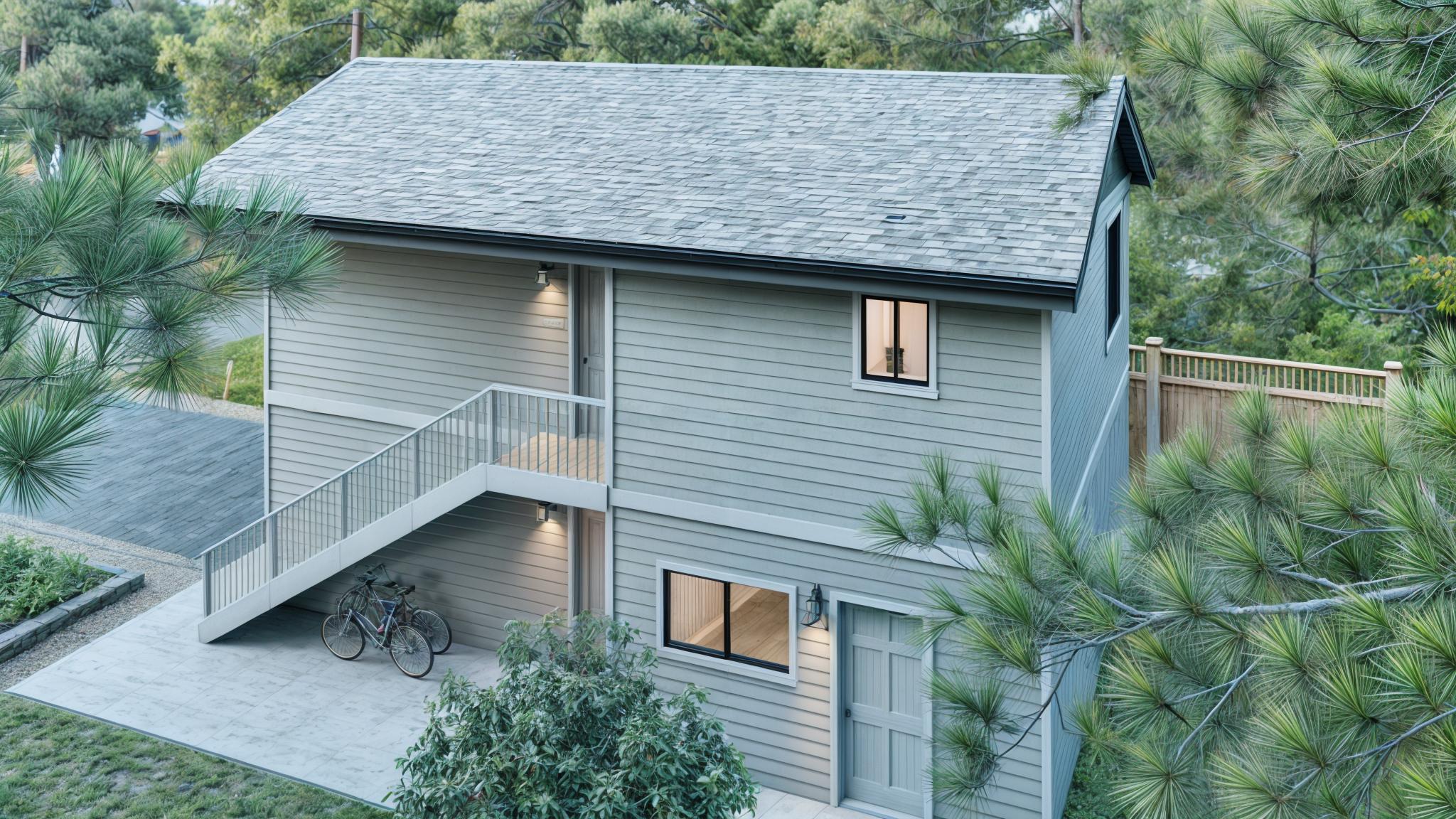 800 Sq. Ft. ADU Over Garage Plan: Architectural Home Plans (PDF) - Etsy