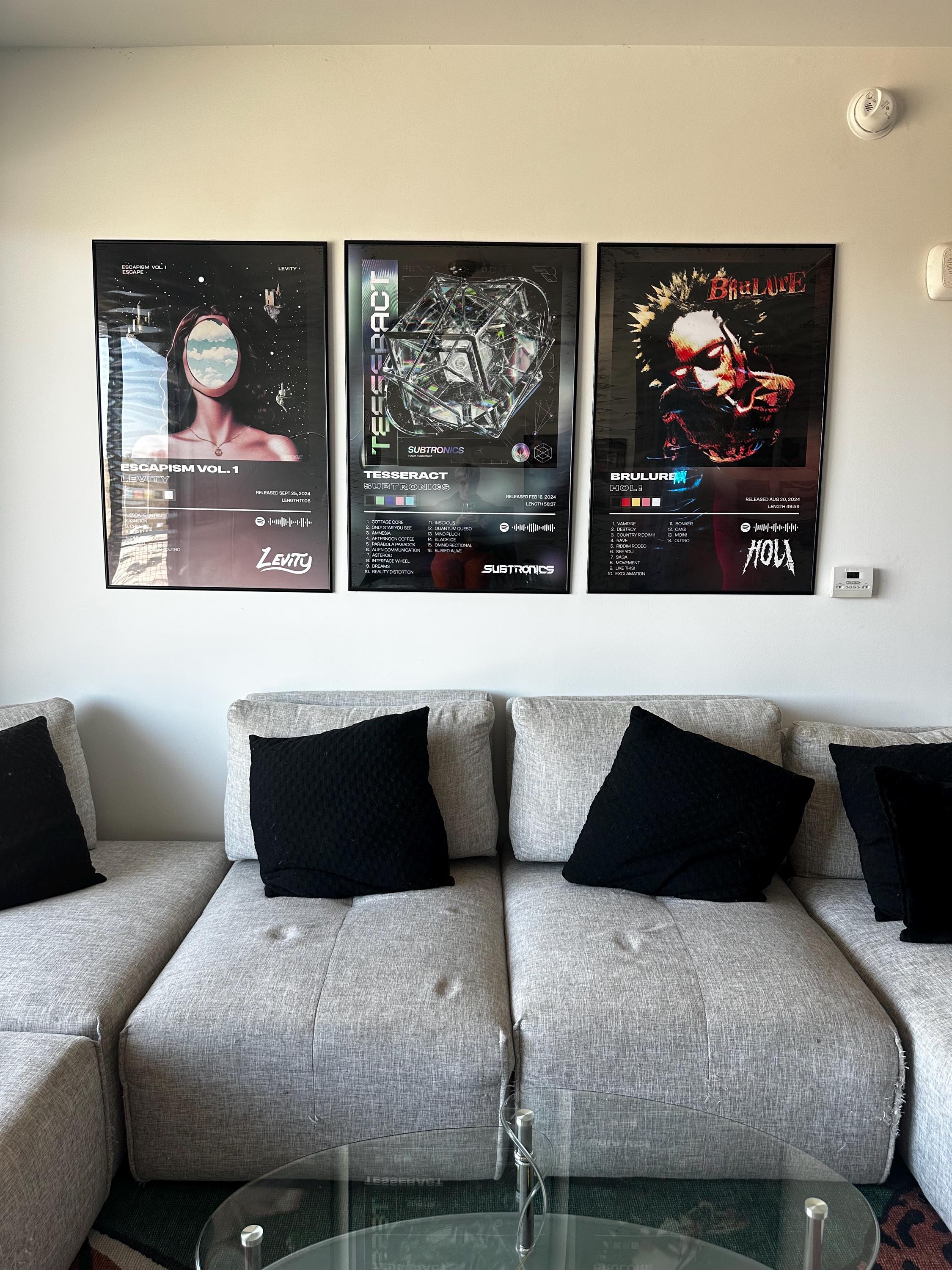 Custom EDM Album Poster Design / Electronic Dance Music DJ, Dubstep ...