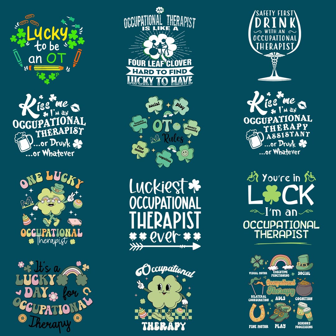 10+ Occupational Therapy St Patrick's Day Png, Occupational Therapist ...