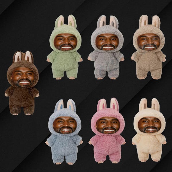 Labubu Kanye West - Etsy
