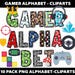 Gaming Clipart - Kids Playing Video Games - Virtual Reality Game ...