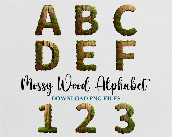 Alphabet Wood Clip Art Watercolor Clipart Cards Download Free ...